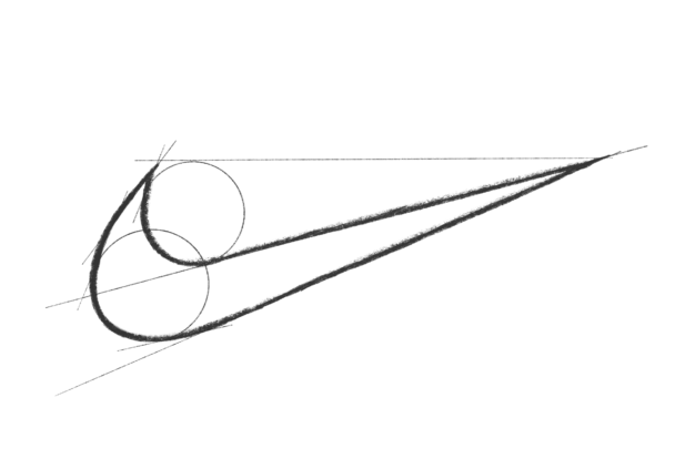How To Draw A NIKE LOGO: 7 Easy Steps