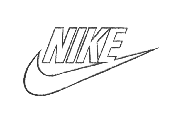How To Draw A NIKE LOGO: 7 Easy Steps